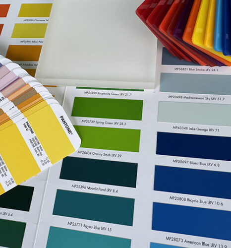 Color Charts (Paint & Substrates) - Trada Signs